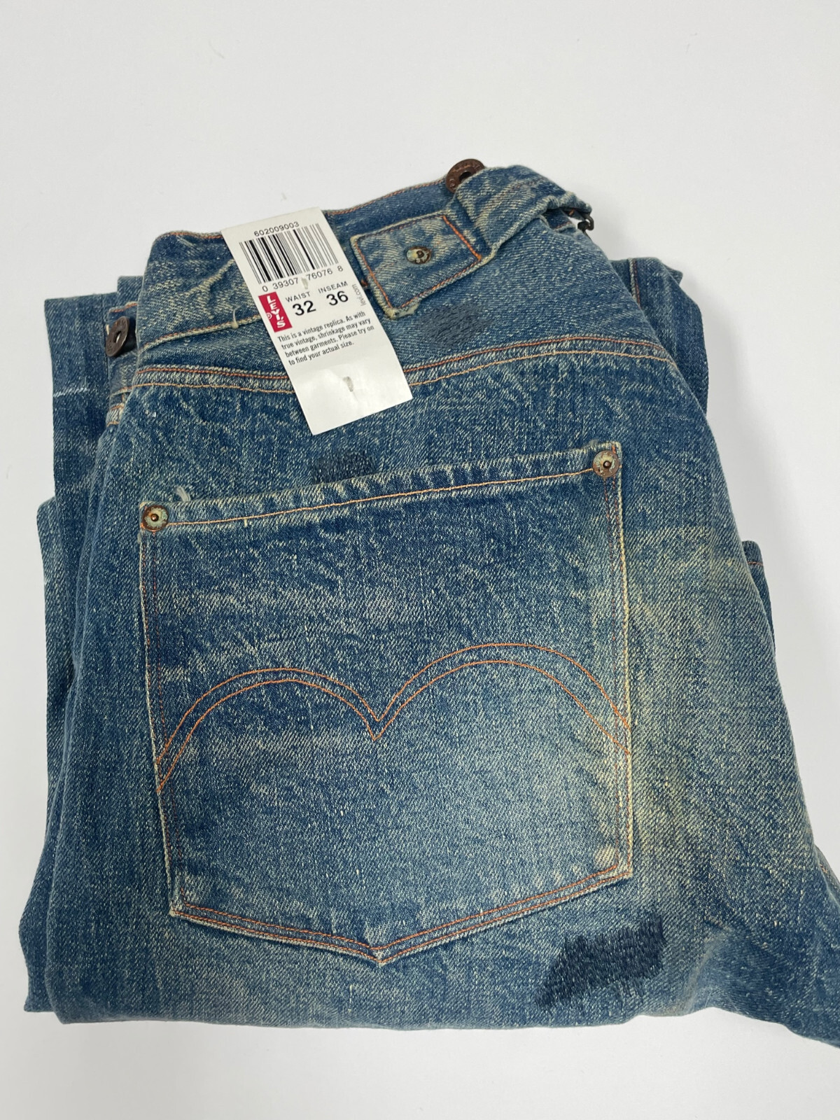 Levis Vintage Clothing LVC Vault Piece 1915 201 Jeans Levi's USA 277 ...