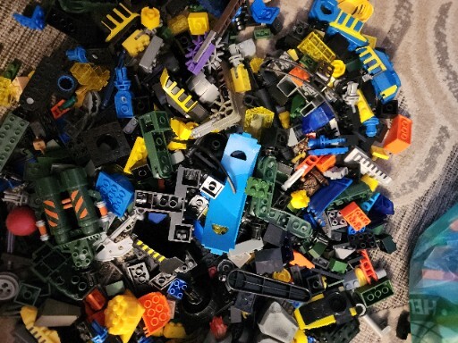Mixed lot of Mega Blocks random building bricks, Parts for custom play ...