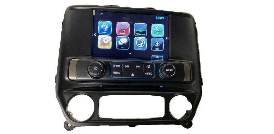 Mylink 8" Touch screen for 2015 - 2018 Chevrolet Silverado GMC Canyon ...