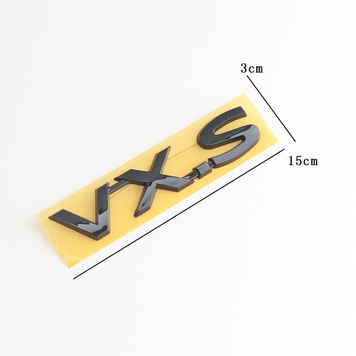 1X VX.S VXS Emblem 3D Gloss Black Rear Badge Nameplate | eBay