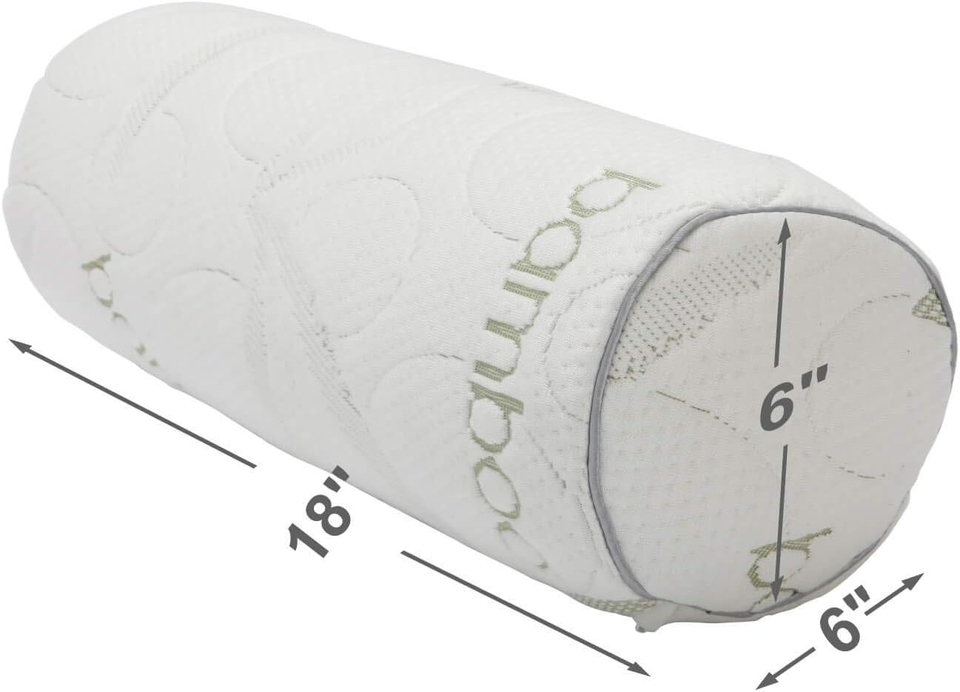 Bolster Roll Pillow for Sleeping on Back or Side under Knee to Relief ...