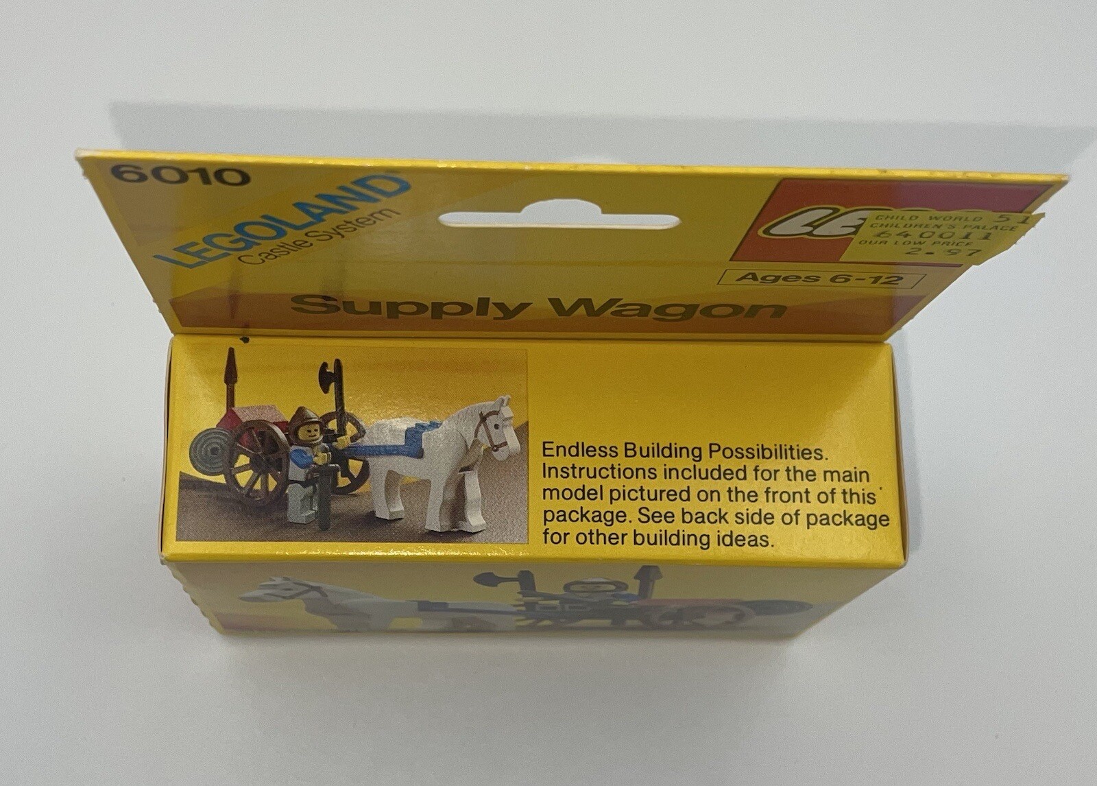 LEGO 6010 Castle Lion Knights Supply Wagon New and Sealed from 1984 | eBay