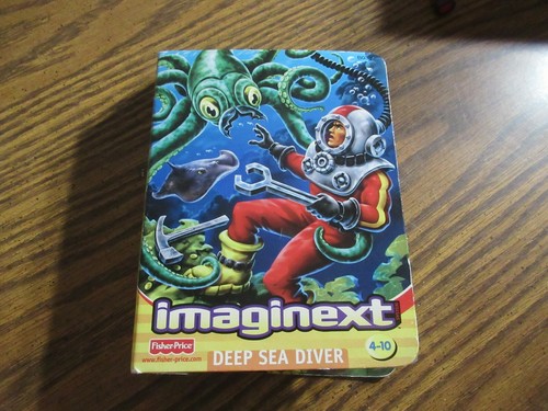 Vintage Imaginext Deep Sea Diver NEW IN PACKAGE | eBay