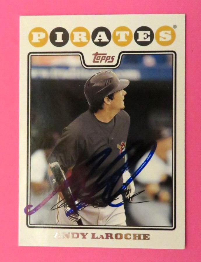 2008 Topps, Pittsburgh Pirates - ANDY LAROCHE - autographed | eBay