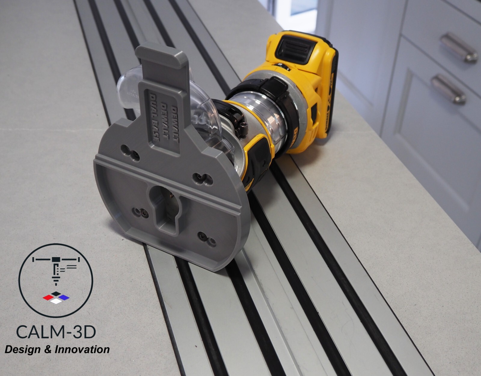 Dewalt DCW600 Trim & Plunger Router Base for the Dewalt DWS5021 Rail ...