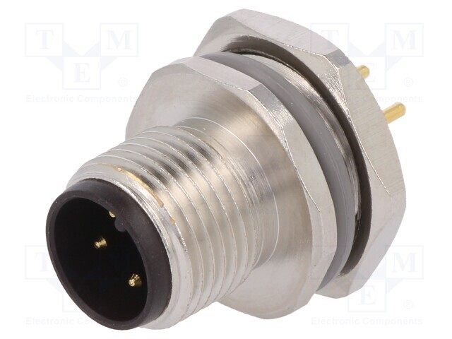 Male Connector Code A- / CANopen Pin: 4 M12 THT T4142012041-000 M12 ...