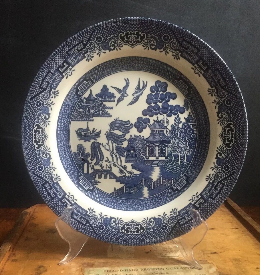 Churchill Willow Blue England Various Pieces Sold by Piece | eBay