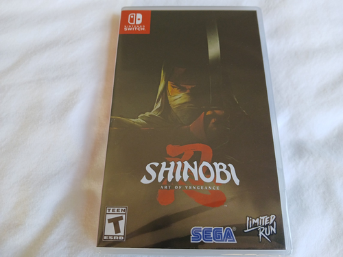 Nintendo Switch: Shinobi Art of Vengeance Limited Run 10th Anniversary ...