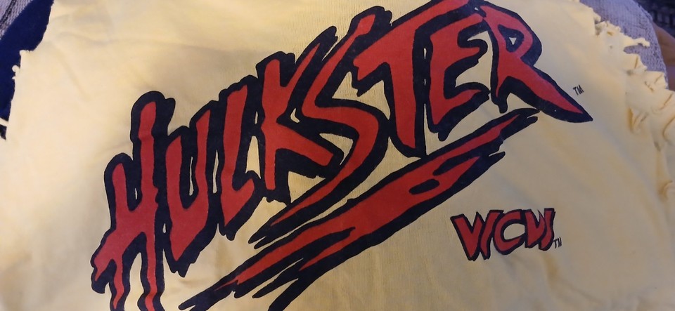 Vintage Official WWF Hulk Hogan ‘HULKSTER WCW’ Shredded Tank Rare! | eBay