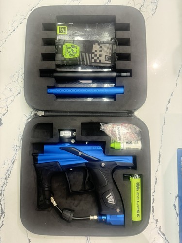 Planet Eclipse Etek 5 Electronic Paintball Marker with OLED Board - Blue | eBay