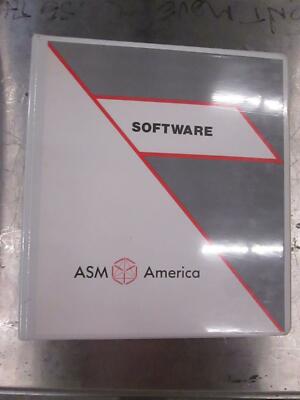 ASM America Software Manual, Used | eBay