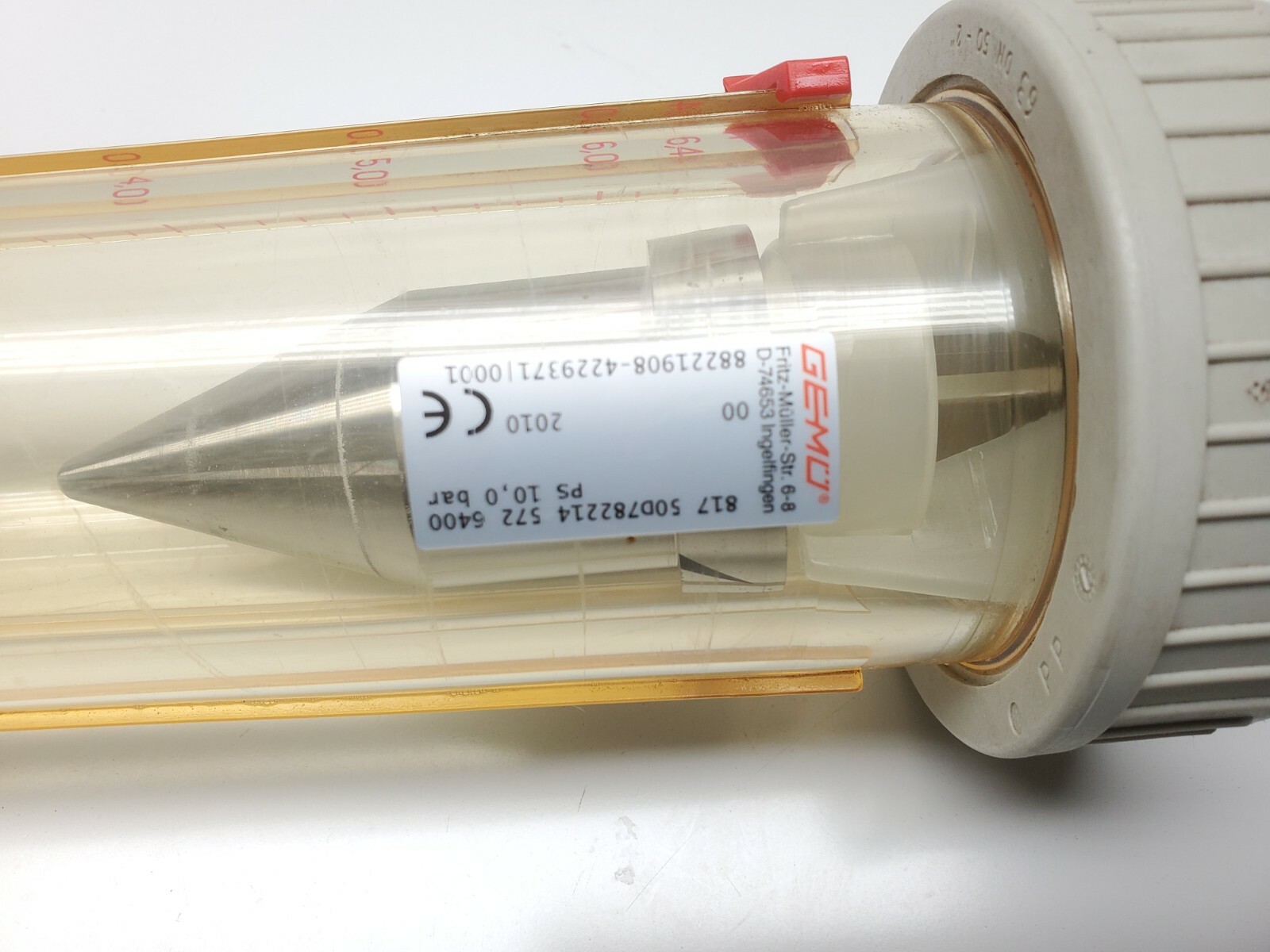 Gemu flow meter 817 50D782214 572 PS 10,0 BAR 145 PSI 1251000Z00000 ...