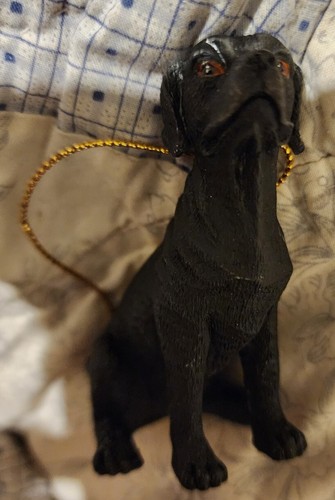 Collectors Series Black Labrador Vintage Ornament | eBay