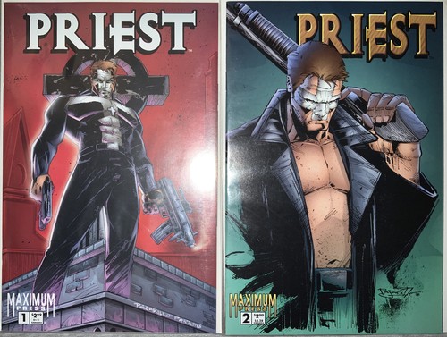 Priest, Issues #1 & 2 (Maximum Press Comics, 1996) COMPLETE | eBay