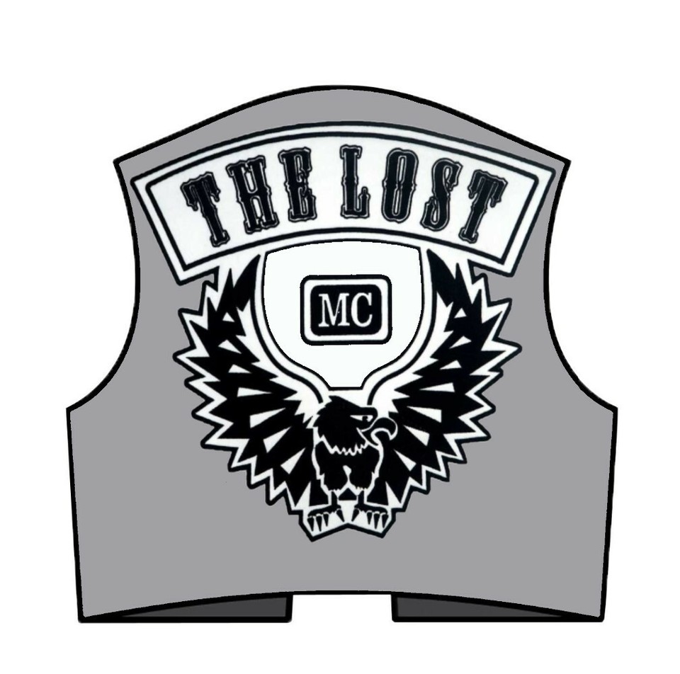 FULL SIZE "THE LOST MC" Patch biker GTA 4 IV V 5 San Andreas Los Santos ...