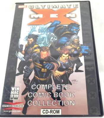 Marvel Comics Ultimate X-Men Complete Comic Book Collection CD-ROM Mac ...