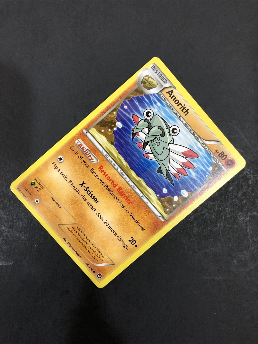 Anorith Pokemon Card