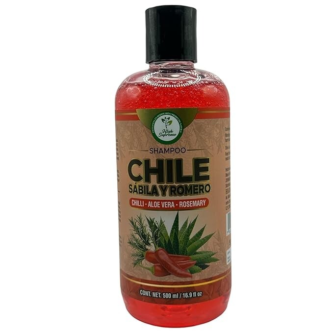 HIGH SUPREME Shampoo de Chile, Sábila & Romero (Natural Shampoo with ...