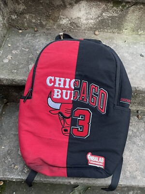 Sprayground Chicago Bulls Backpack Half Court NBA Embroidered 2010 RARE ...
