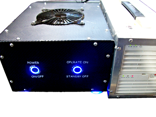 UNBRANDED LINEAR AMPLIFIER 500 WATTS FET PLUS BASE 50 VOLT POWERSUPPLY ...