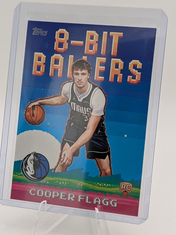 Cooper Flagg RC 2025-26 Topps Basketball #8B-31 8-Bit Ballers Dallas Mavericks | eBay