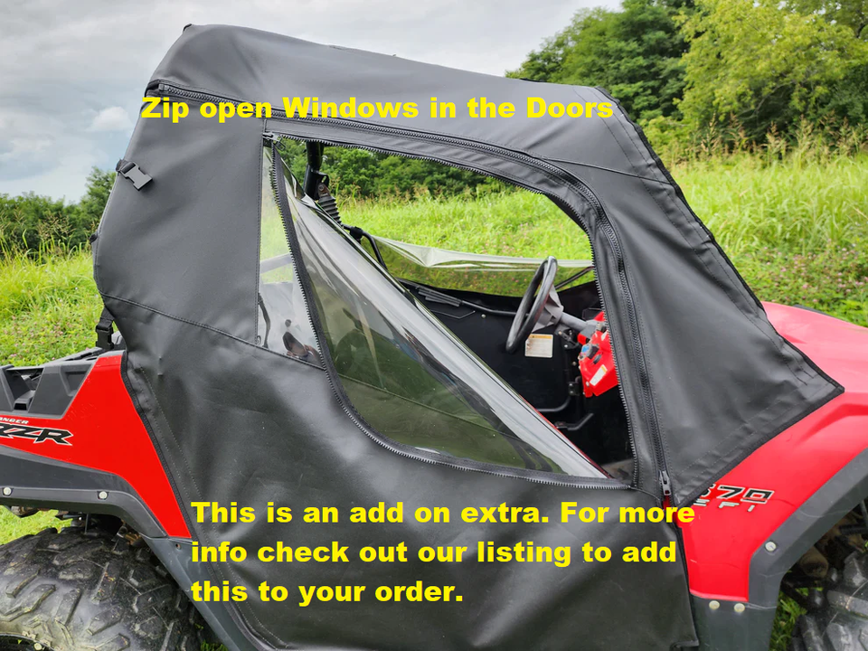 Kymco 450i Full Cab Enclosure with a Lexan Windshield & Dual Vents ...