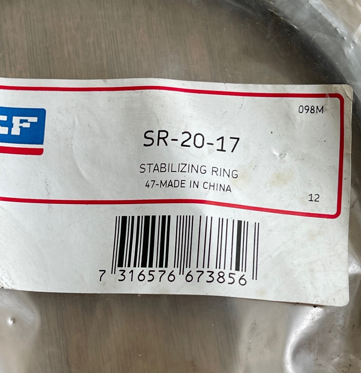 SKF SR-20-17 STABILIZING RING NEW IN SEALED BAG | eBay