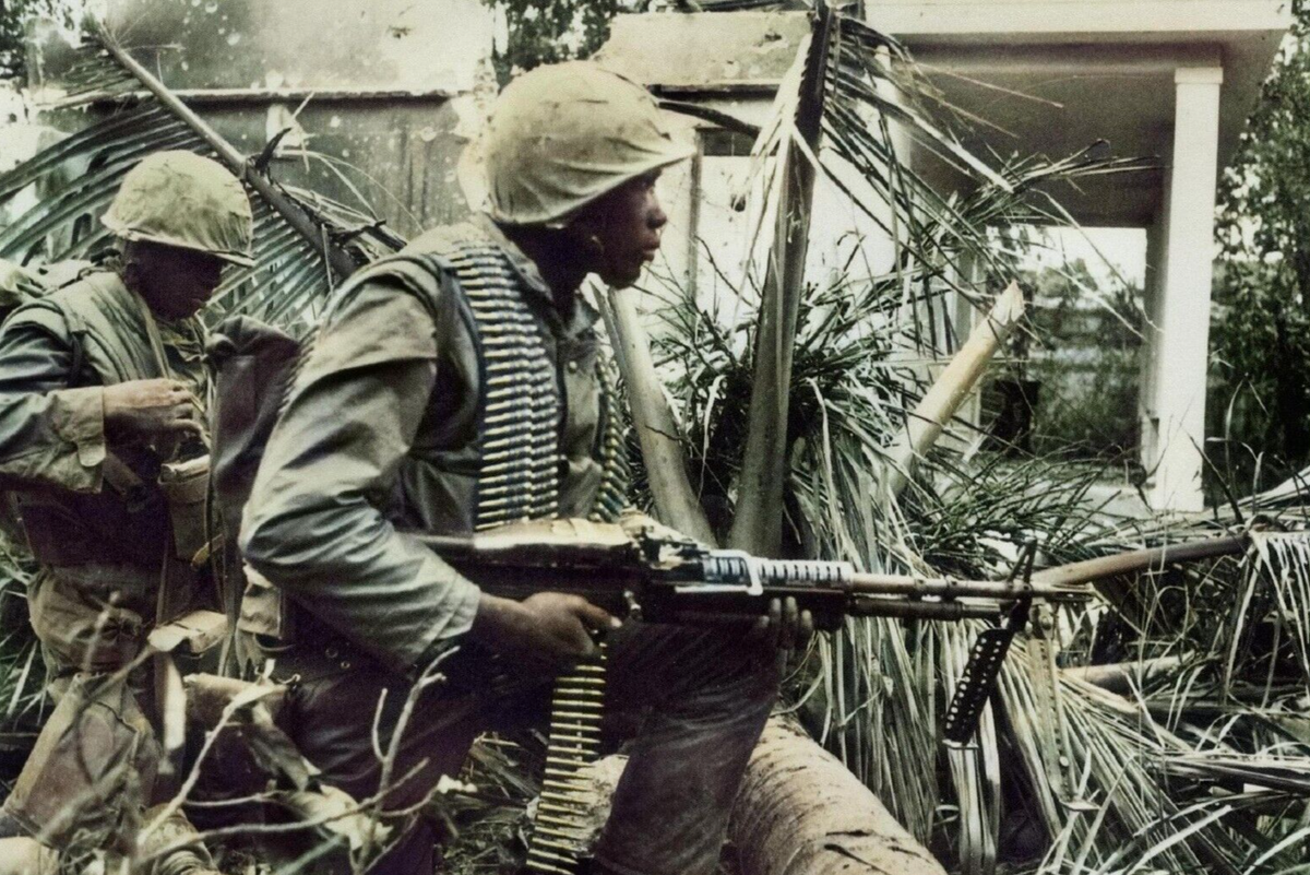 Vietnam War Minigun