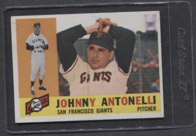 1960 Topps #80 Johnny Antonelli (Giants) Ex-Mt (Flat Rate Ship) A1 | eBay