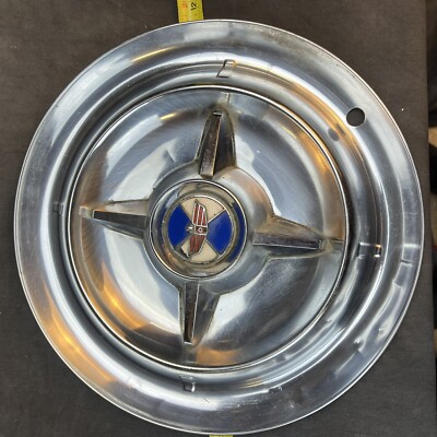 Ford 1966-1977 Bronco F-100 F-150 Chrome Red Hubcap Hub Cap Wheel Cover ...