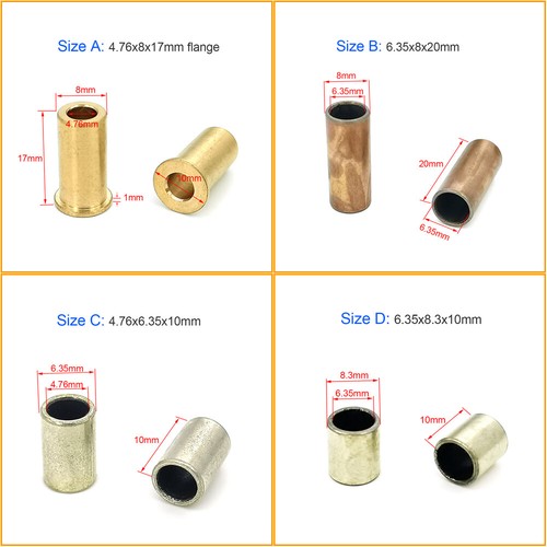 RC Boat Shaft Strut Bushing Self-lubricating for 3.175mm 4mm 4.76mm 6 ...