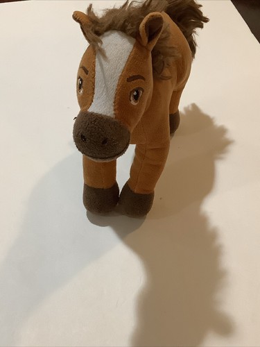Spirit Riding Free Brown Horse 7" Plush Stuffed Animal Toy by Just Play ...