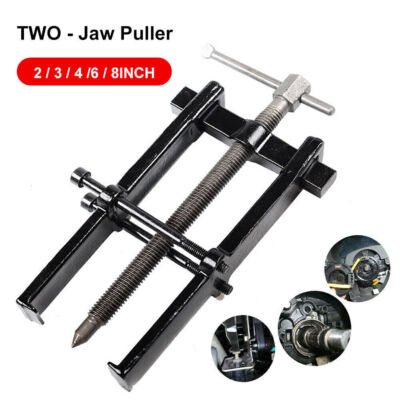 2 Jaw Car Motorcycle Remover Tools Kit Gear Extractor Bearing Puller ...