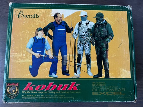 New Kobuk Mens Camo Neoprene Stocking Foot Waders, Size Large with box ...