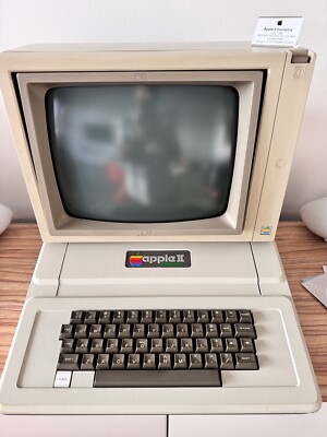 Apple 2 Europlus 1979 mit Apple Monitor - Seltener Apple ][ | eBay