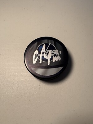 Cole Perfetti Autographed Signed Winnipeg Jets Reverse Retro Puck!! | eBay