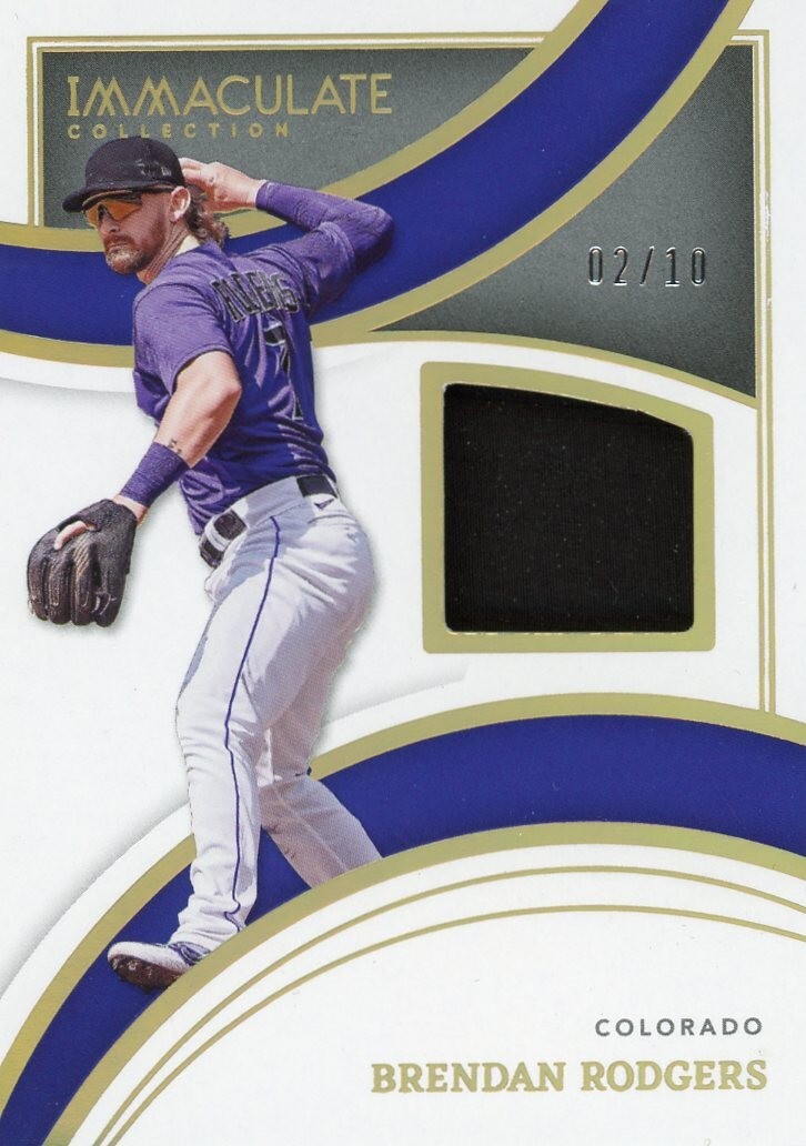 Panini Immaculate Collection Baseball Card Big Image Gallery