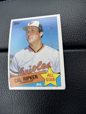 1985 Topps - All Star Cal Ripken -Orioles-#704 -Near Mint-HOF | eBay