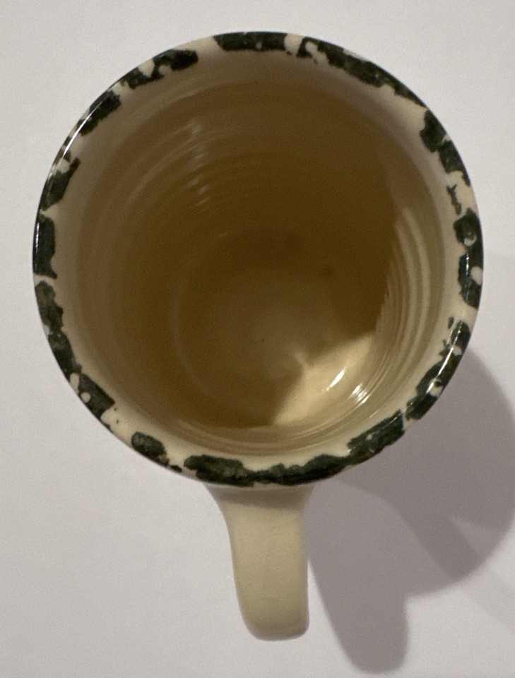 Moose Stoneware Coffee Mug with Green Tree Background 5” Tall Vintage ...