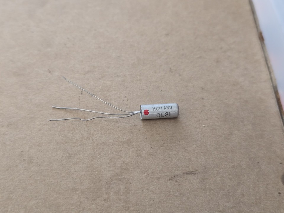 OC81 MULLARD GERMANIUM TRANSISTOR HFE=96 | eBay