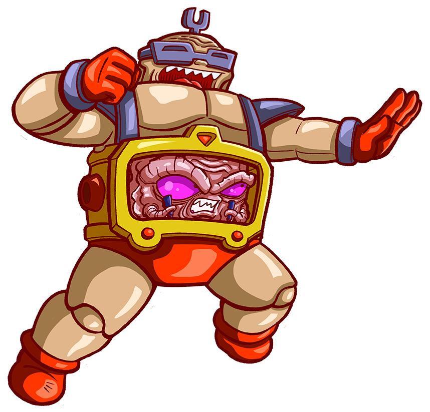 krang sticker teenage mutant ninja turtles weatherproof bumper vinyl ...