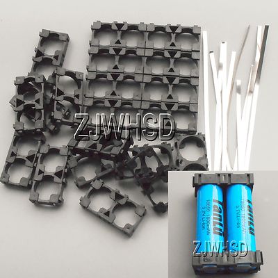 20x2 18650 Battery Spacer Radiating Holder Bracket EV Electric Car Bike ...