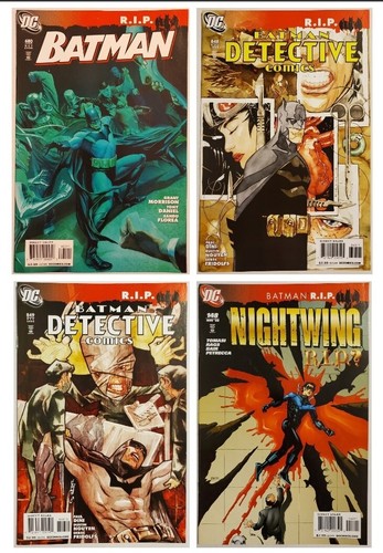 BATMAN #680 DETECTIVE COMICS #848 & #849 NIGHTWING #149 COMIC LOT GRANT ...