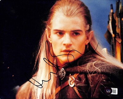 Orlando Bloom "Legolas" Lord of the Rings Signed 8x10 BECKETT Grad ...