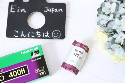 FUJIFILM Fujicolor PRO 400H Professional Negative 120 Film, 1 Rolls ...