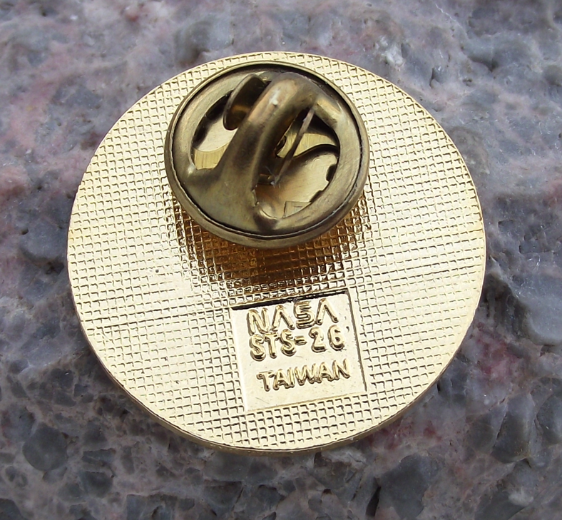 Official NASA Space Shuttle Mission STS 26 Pin Badge from Personal ...