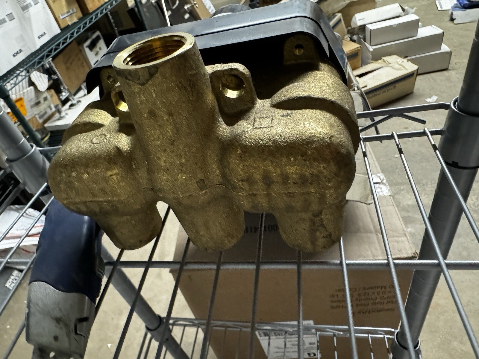 Grohe 34125000 Grotherm 3/4-Inch Thermostatic Rough-In Valve with ...