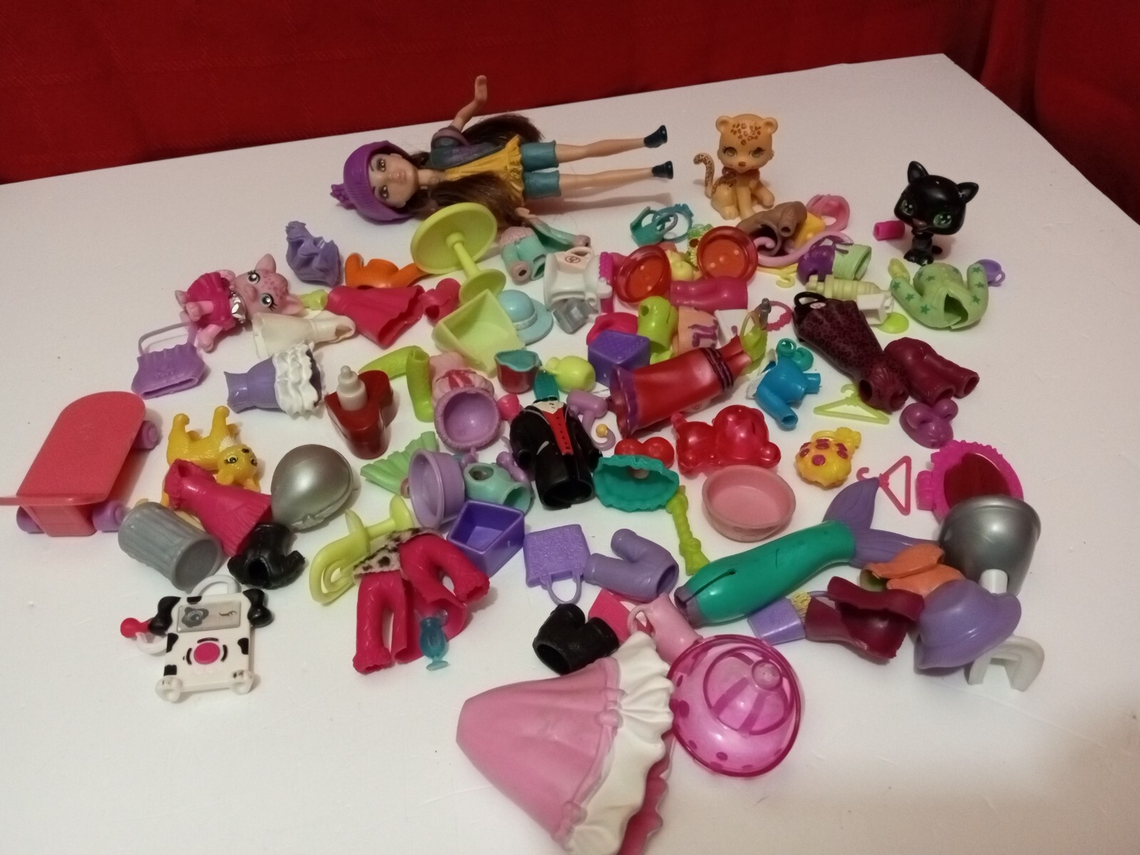 Vtg Y2K Girls Toys Mixed Lot Barbie Bratz Polly Pocket Etc Exactly As ...