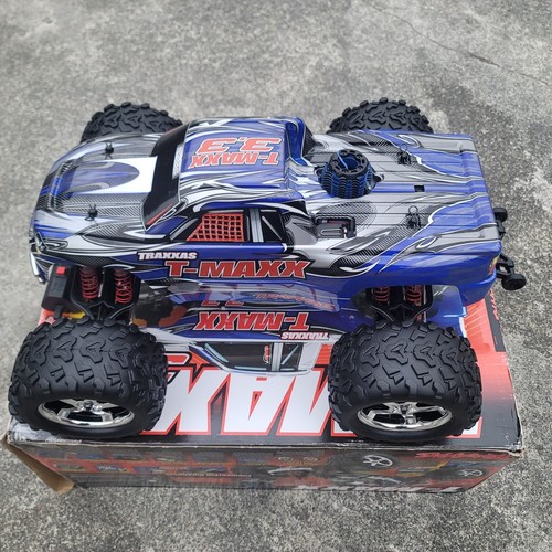 Traxxas T-MAXX 3.3 4x4 Nitro Monster Truck Super Clean!! | eBay