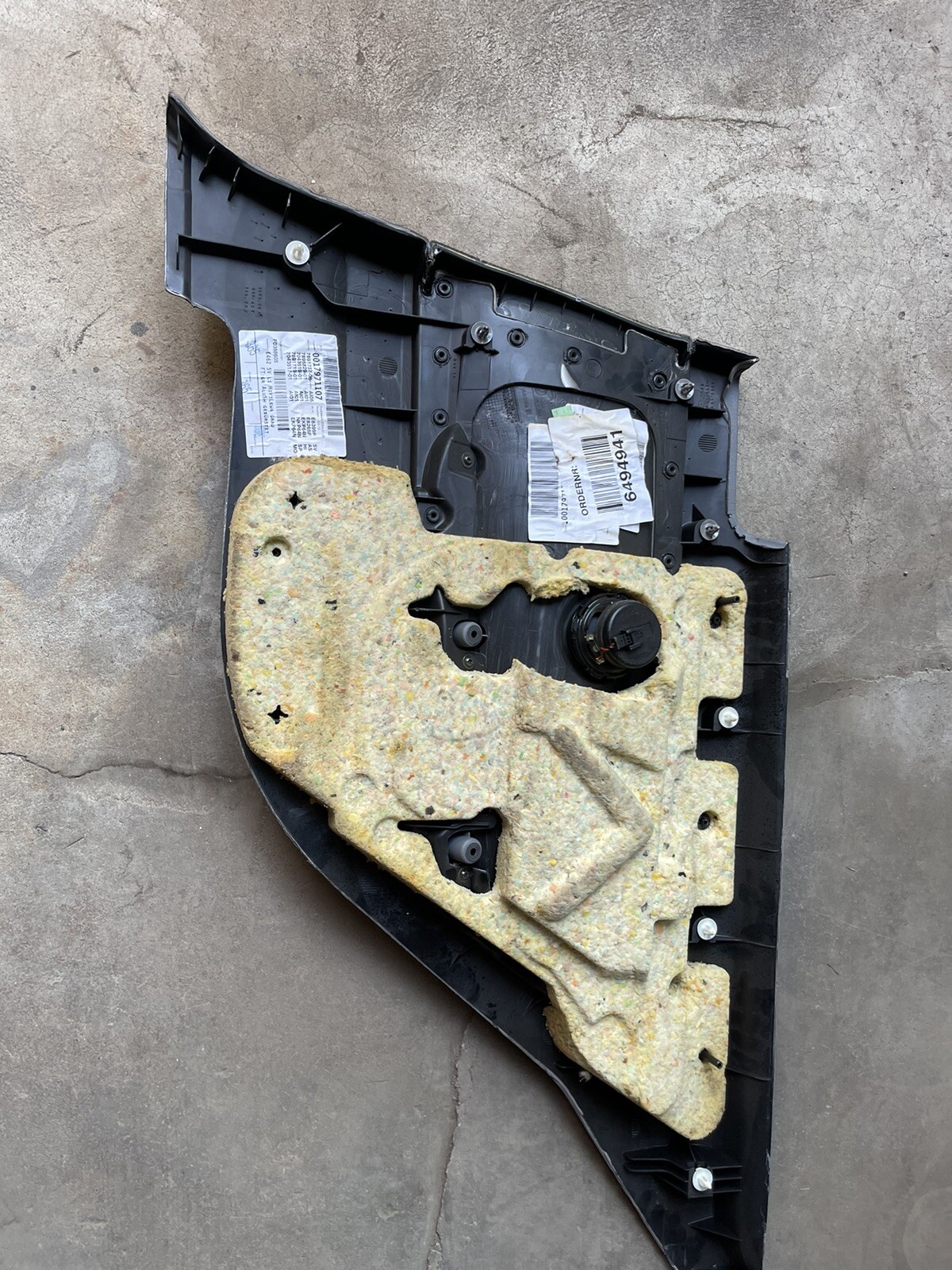 2000-2006 BMW E46 3-Series Coupe Rear Interior Trim Panels Grey Leather ...